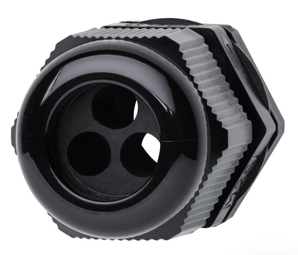 25 mm Nylon Multi-Hole Cable Gland 3 Hole x 7mm – Go4Green